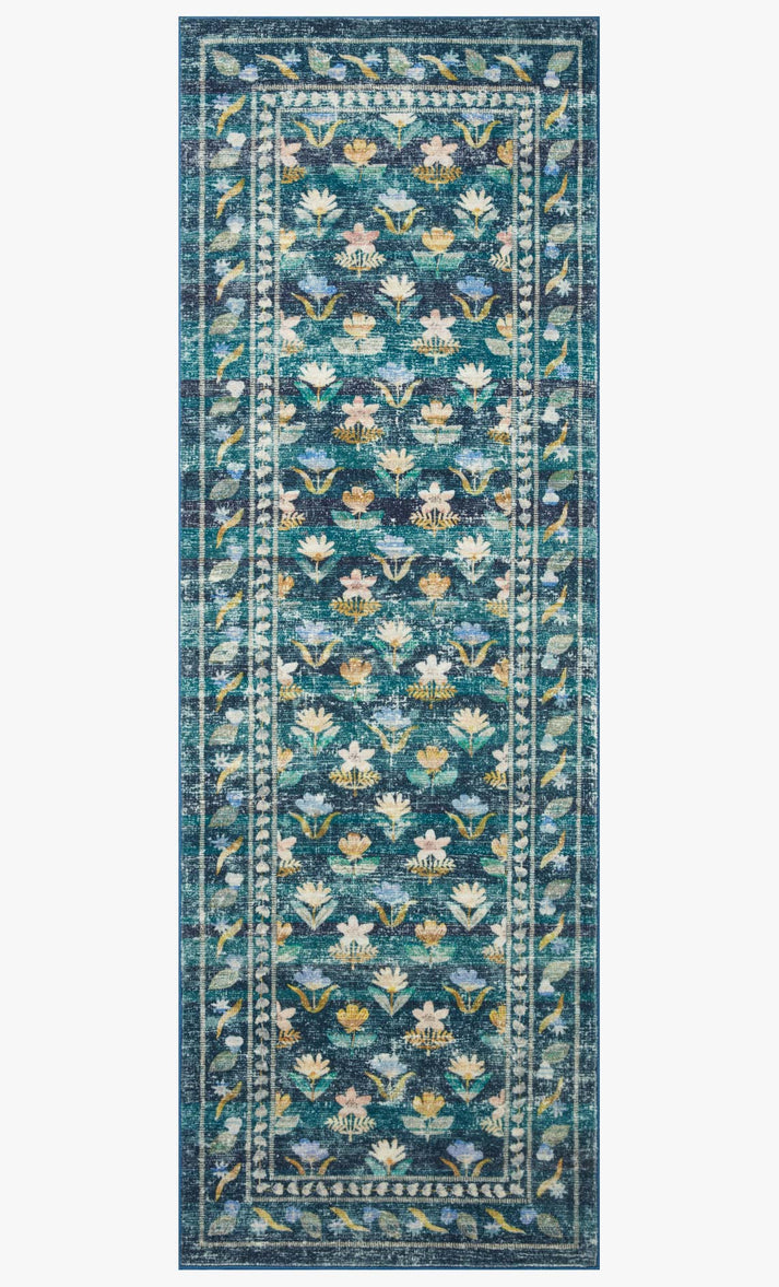 Rifle Paper Co x Loloi Courtyard Rug - Hadley Emerald – Relish Decor