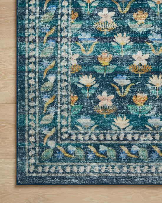 Rifle Paper Co x Loloi Courtyard Rug - Hadley Emerald – Relish Decor